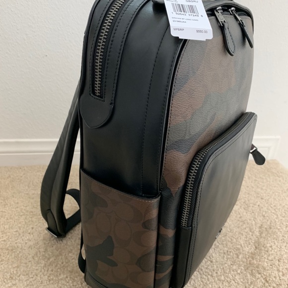 Coach | Bags | Nwt Coach Graham Backpack In Signature Canvas | Poshmark